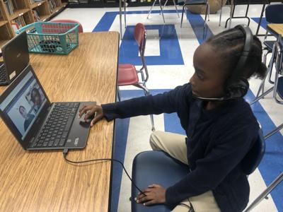 Jackson Elementary School students meet tutors through digital program ...