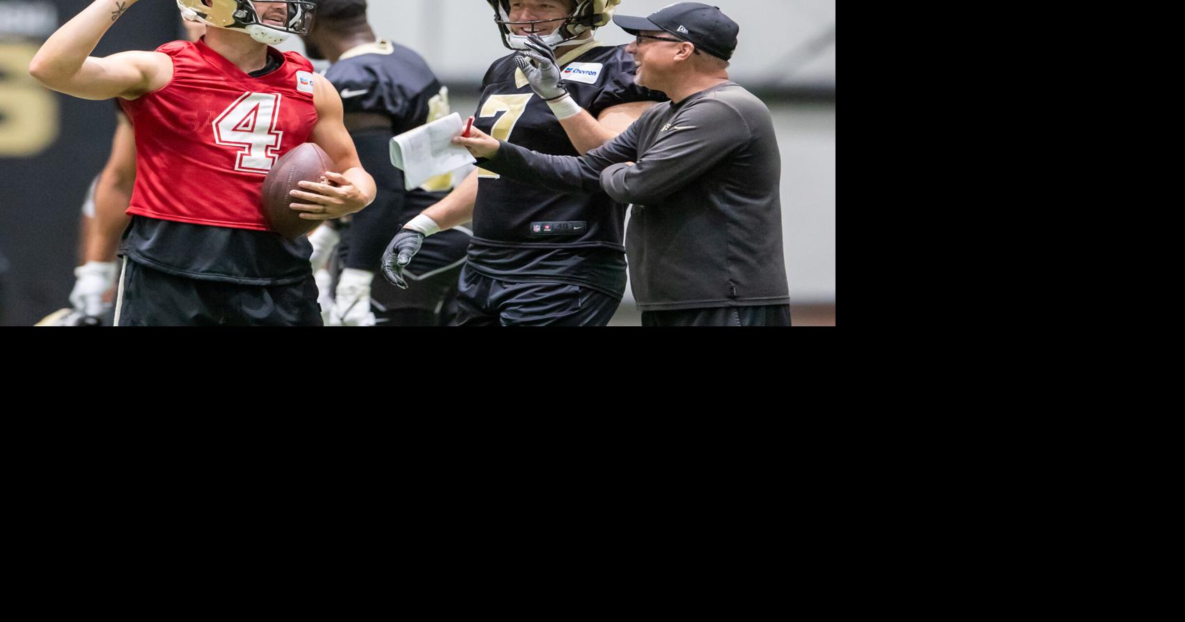 Saints QB Derek Carr defends play-caller Pete Carmichael | Saints ...