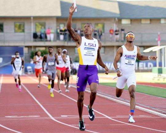 Sprinter Vernon Norwood carves niche with LSU track greats | LSU ...