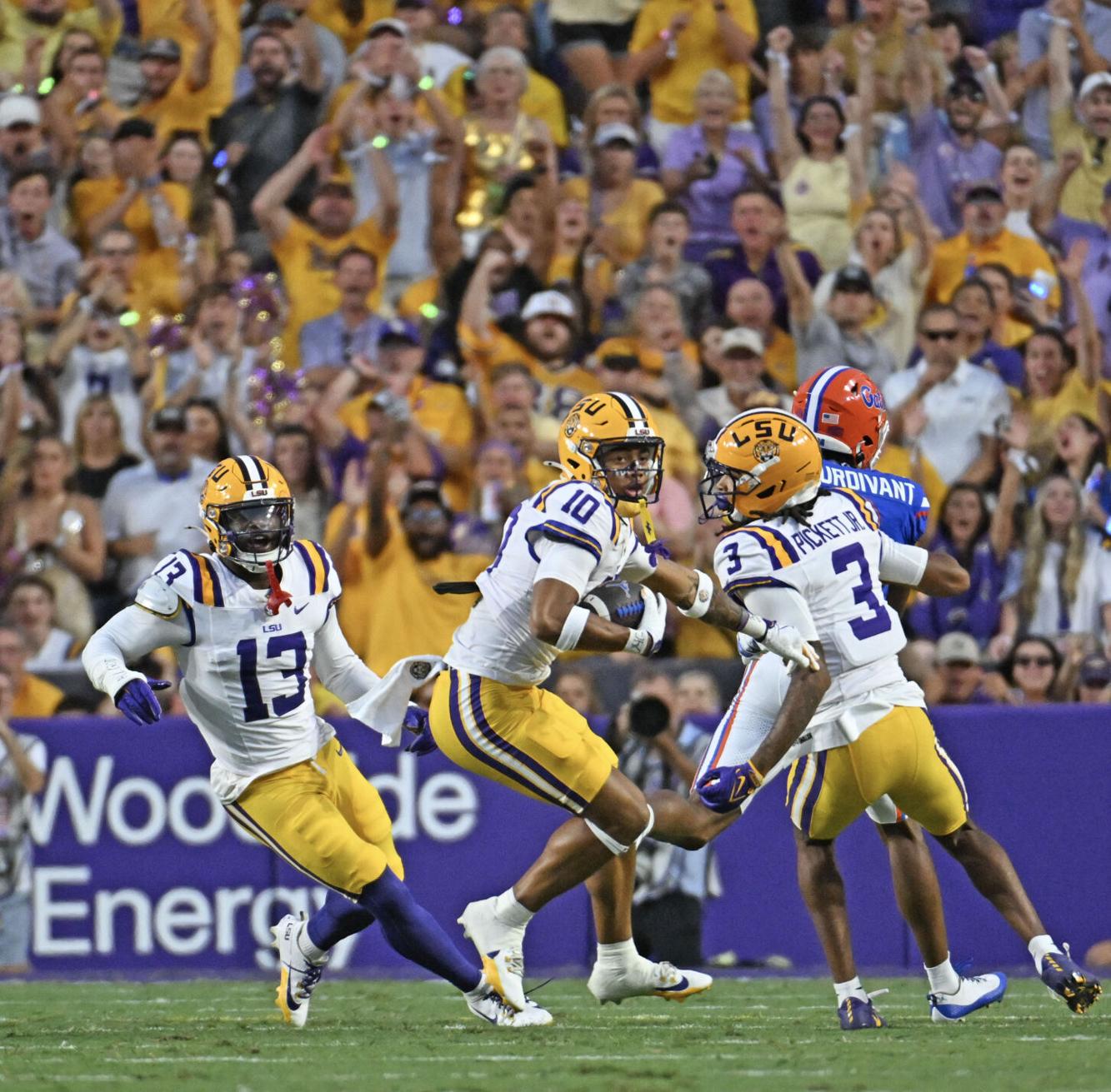 LSU football, Dashawn Spears interceptions seal Florida win | LSU ...