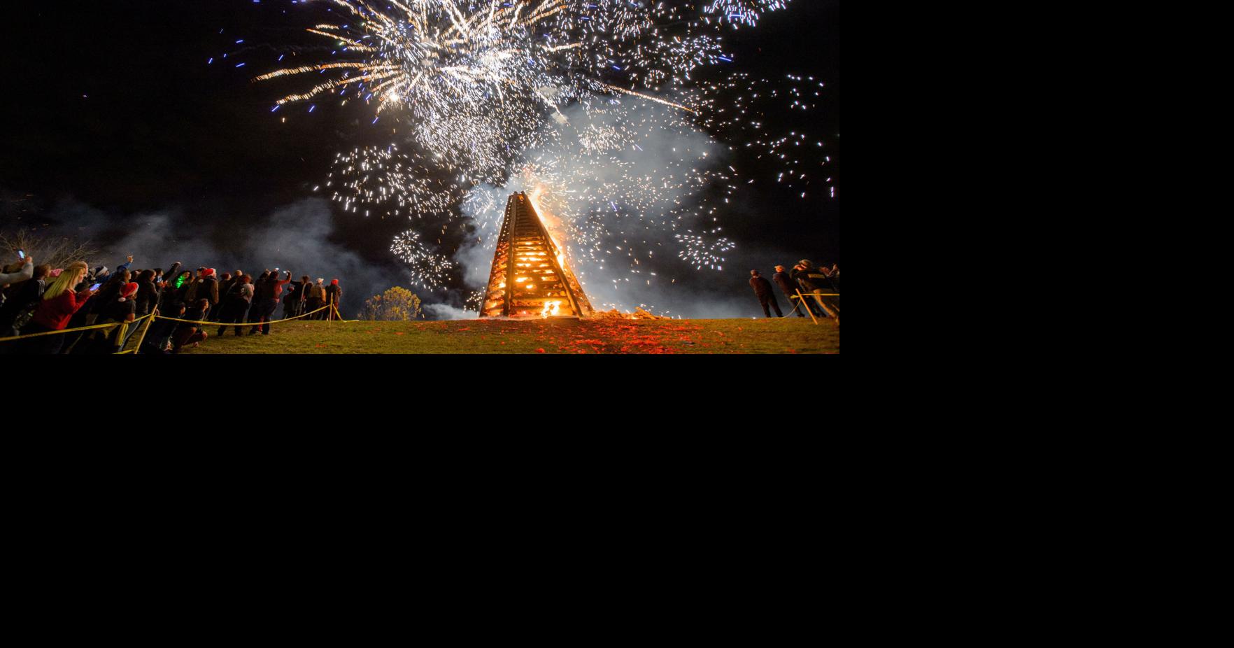 Photos: Oh, what a night! St. James Parish bonfires light up the sky ...