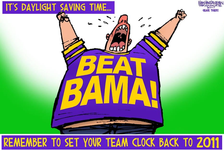 Walt Handelsman: For LSU it's 'Beat BAMA' time! | Opinion | theadvocate.com