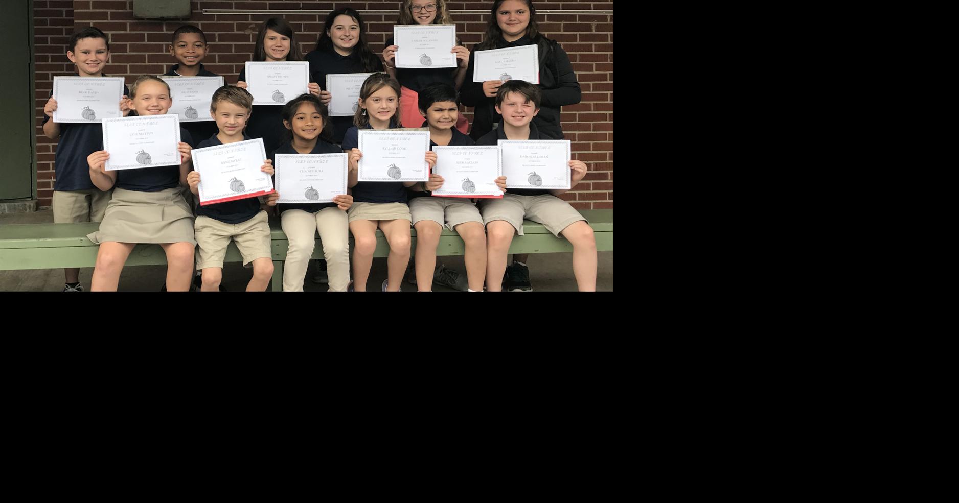 Seventh Ward Elementary names Self-Controlled students | Livingston ...