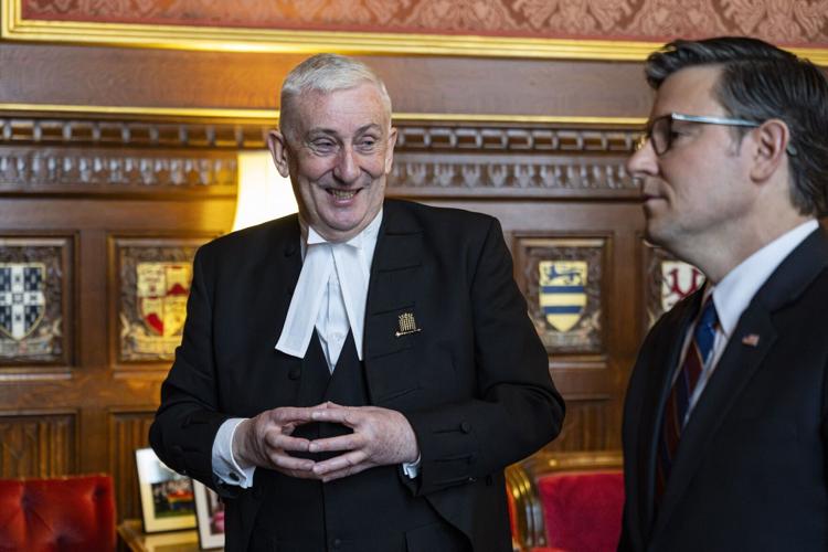 Mike Johnson's week included addressing UK, passing funding | State Politics | theadvocate.com