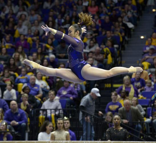 On the beam or behind the camera, LSU gymnast Erin Macadaeg's artistry ...
