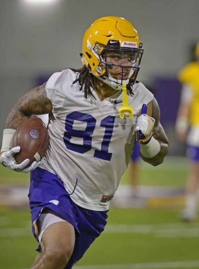 LSU tight ends are returning from injury, and OC Steve Ensminger is ...