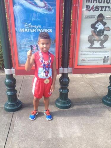Dutchtown first-grader wins the gold at national track, field meet in ...