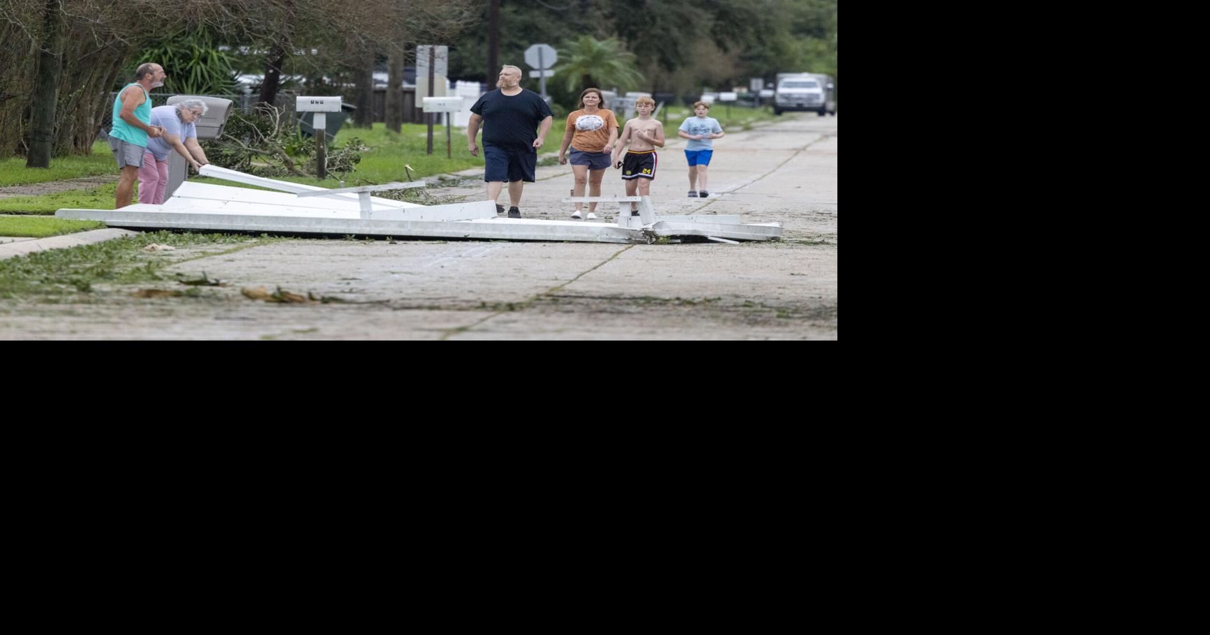 Louisianans wake up to assess the aftermath of Hurricane Francine ...
