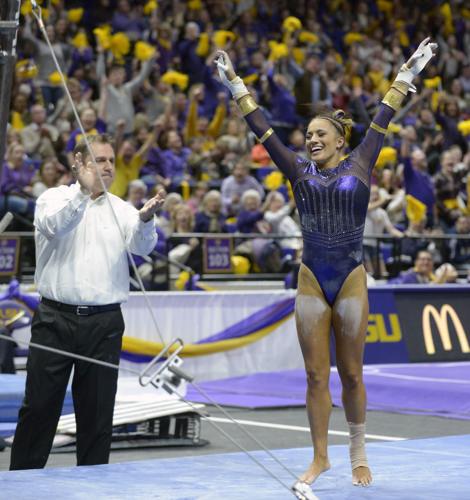 LSU gymnast Lexie Priessman has ridden a rollercoaster career she hopes ...