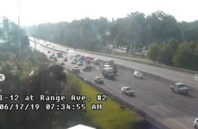 All lanes on Interstate 12 West in Denham Springs now open after ...