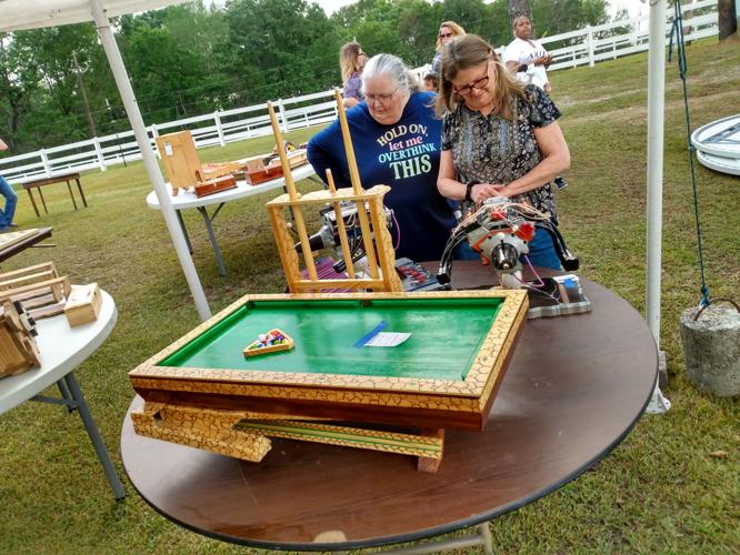 Inmate arts and crafts on sale at Dixon's Arts and Crafts Festival ...