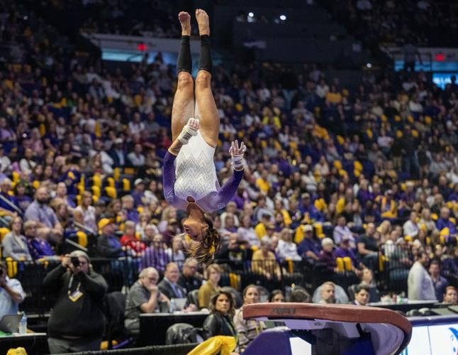 The goal for LSU gymnast KJ Johnson this season: no regrets | LSU ...