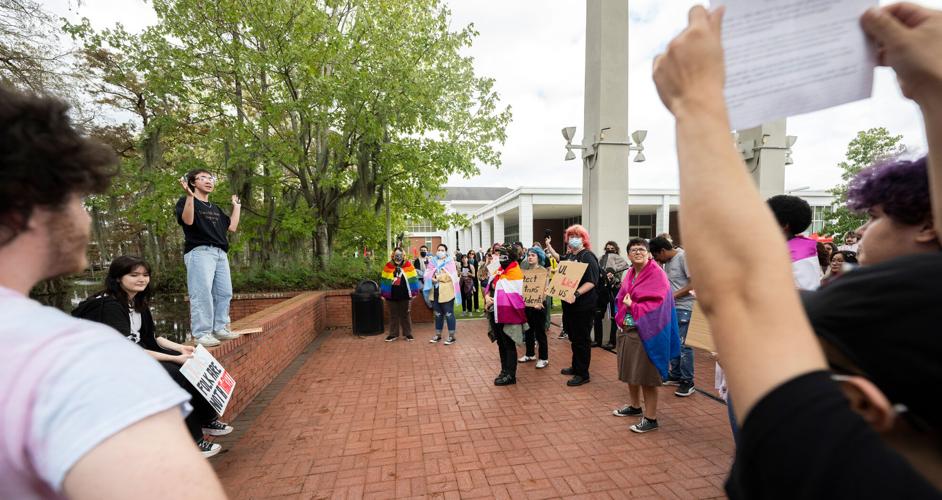 Students, staff protest Chloe Cole transgender skeptic UL | Education ...