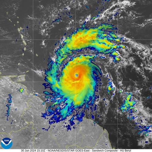 Beryl makes history as first Cat 4 hurricane to form in June ...