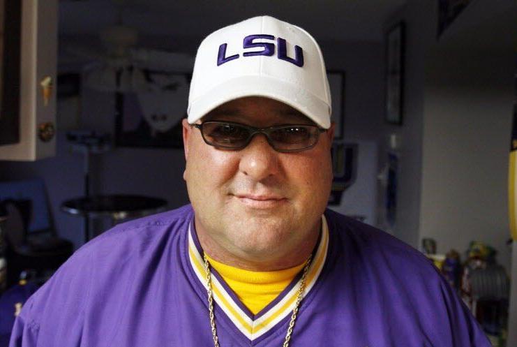 Purple casket owned by slain LSU superfan is transformed into a ...