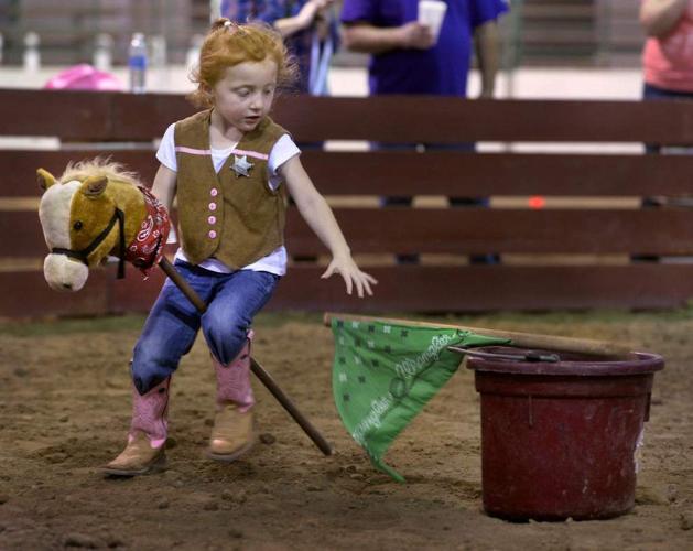 Photos: Bull riding, barrel racing part of BREC’s Stick Horse Rodeo ...