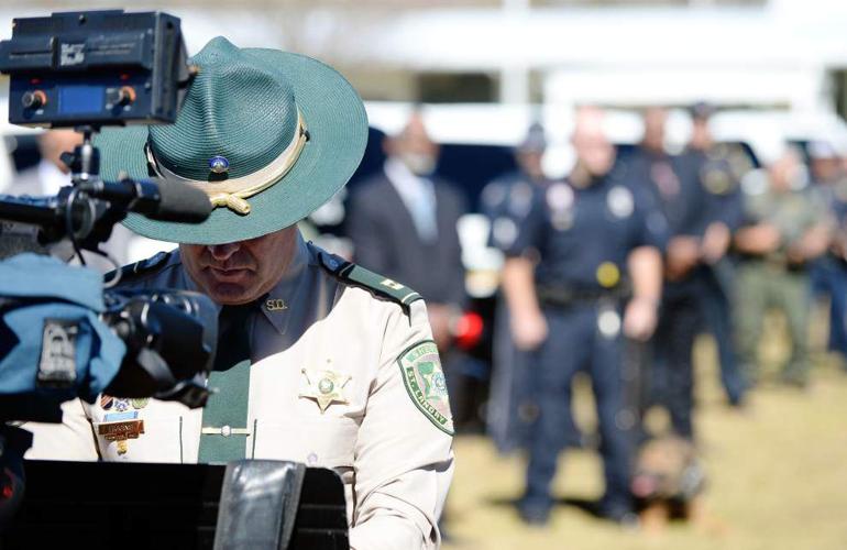 Photos: Behind the scenes with Capt. Clay Higgins while filming a ...