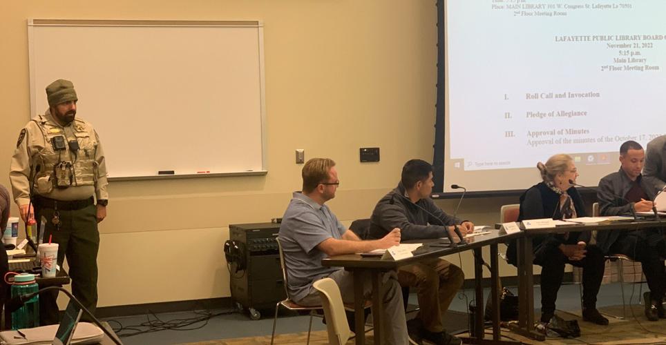 Why two armed deputies at Lafayette library board meetings? | News ...