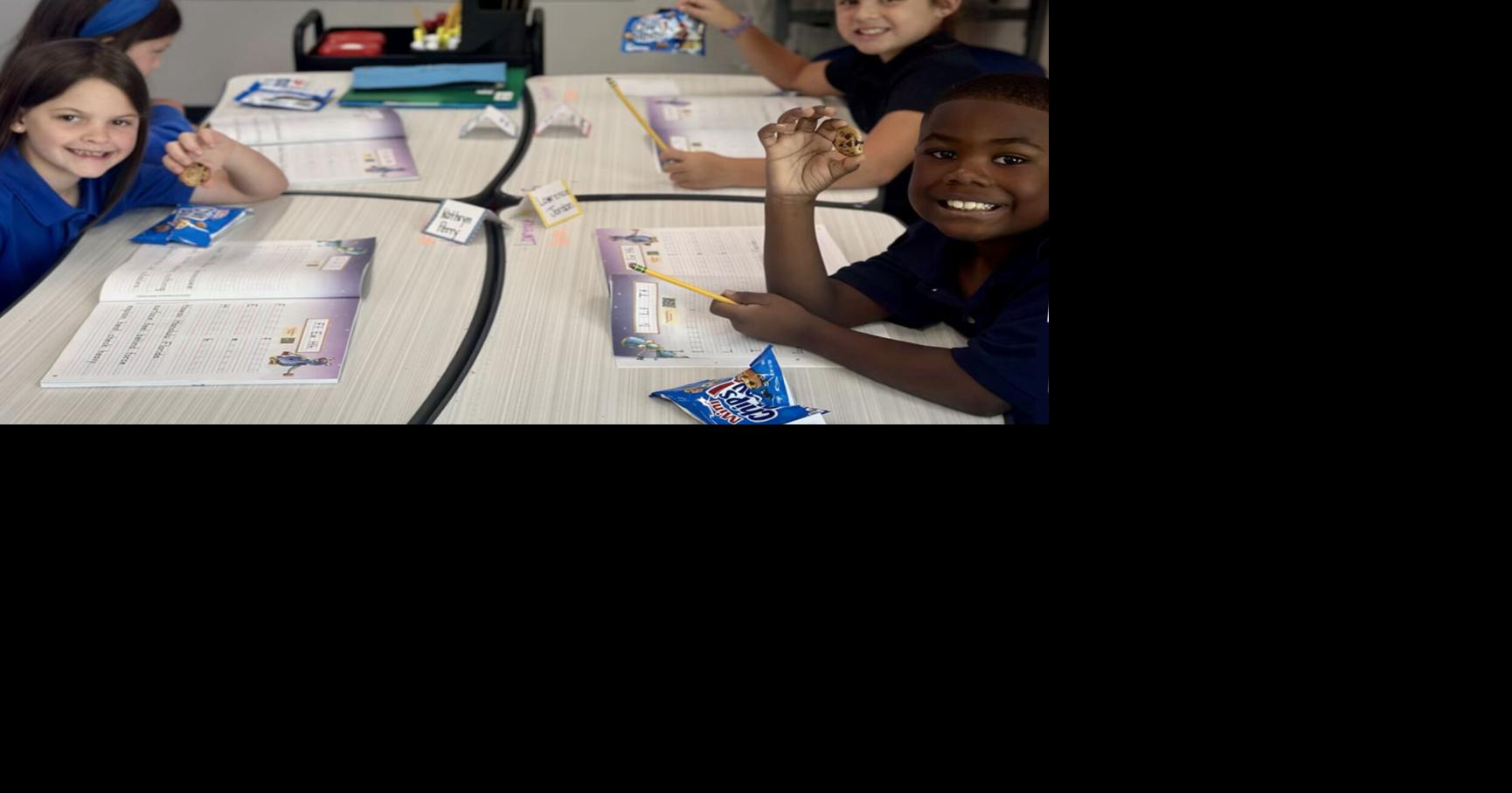 Bains Elementary third graders begin multiplication and division | St ...