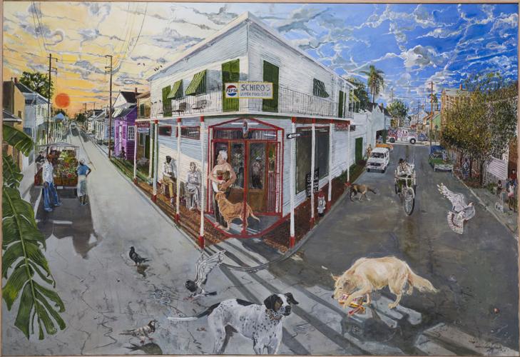 Real Abstract: Simon Gunning's painting of Southern Louisiana transcend ...