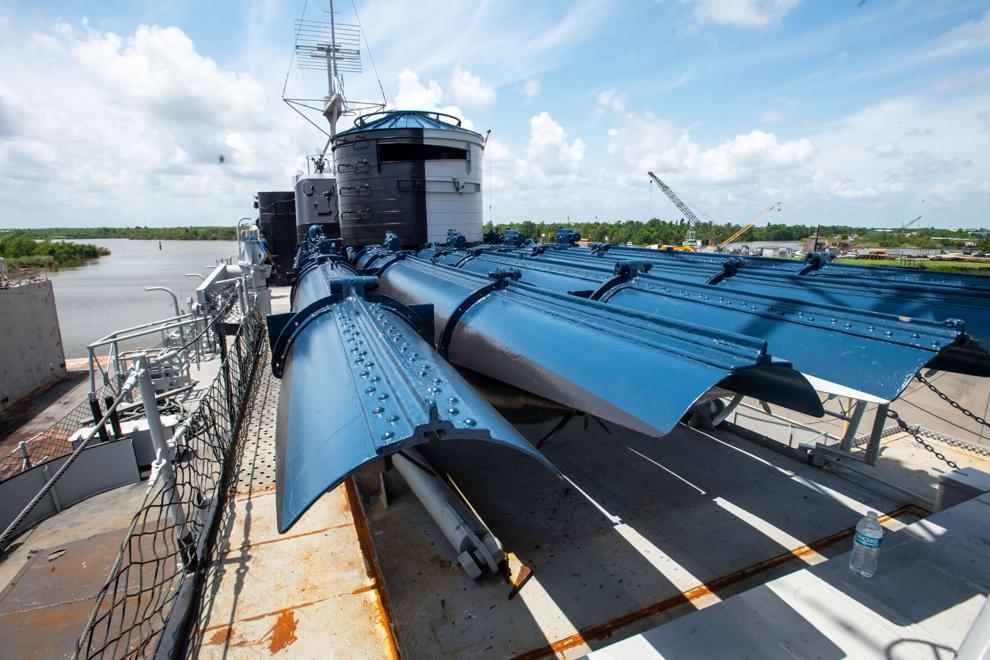 The USS Kidd, Baton Rouge's WWII ship, is getting repaired ...