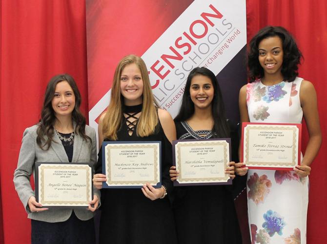 Ascension Parish School Board honors 2016-17 Students of the Year ...