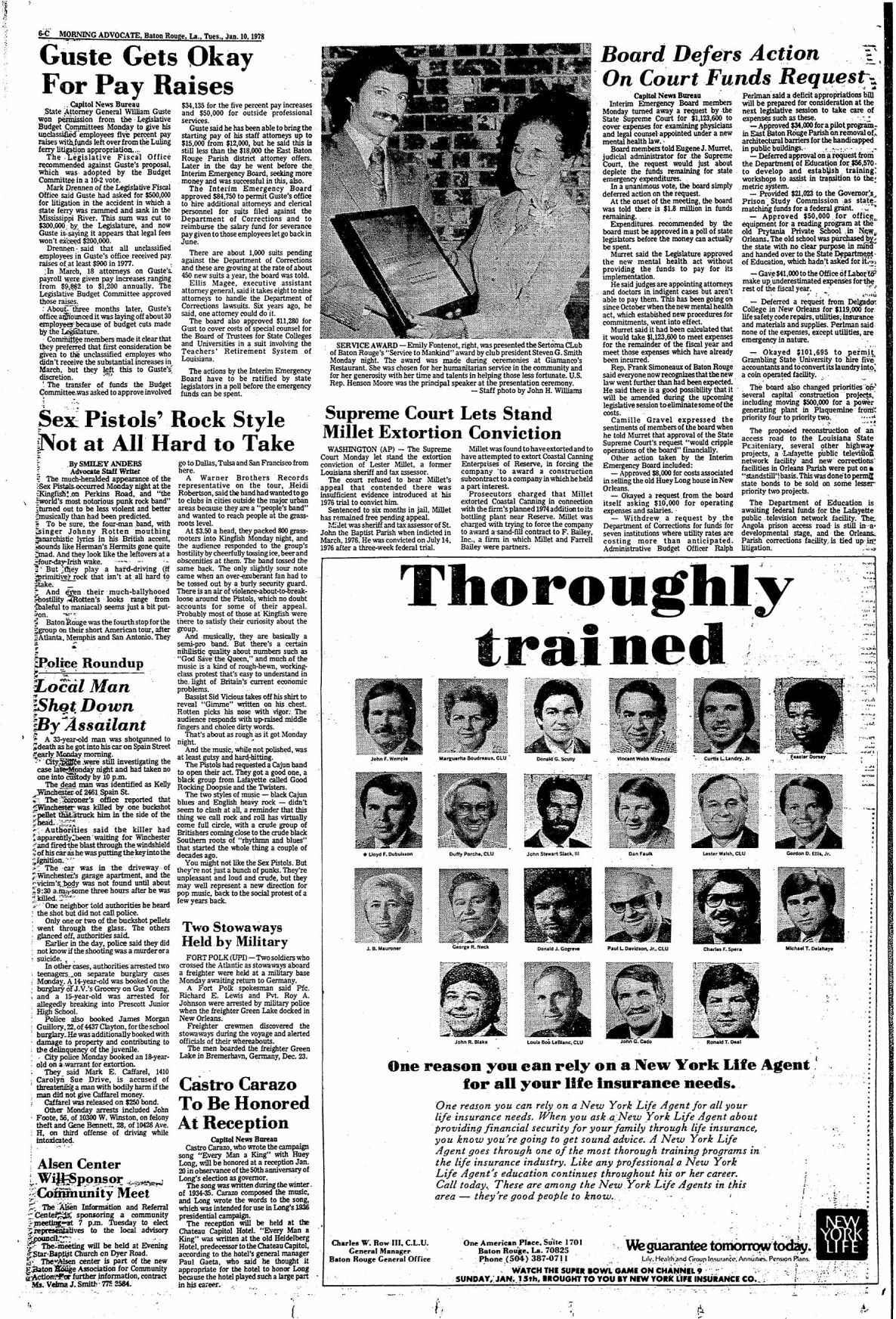 James Gill: When Smiley Anders covered the Sex Pistols, 'a glorified ...