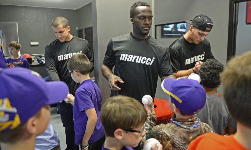 Photos: Grand opening of Hitter's House in Baton Rouge features former ...