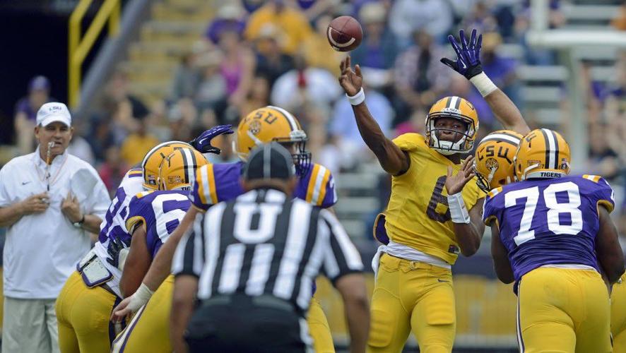 LSU QB Brandon Harris takes a line from LeBron James on leadership (and ...