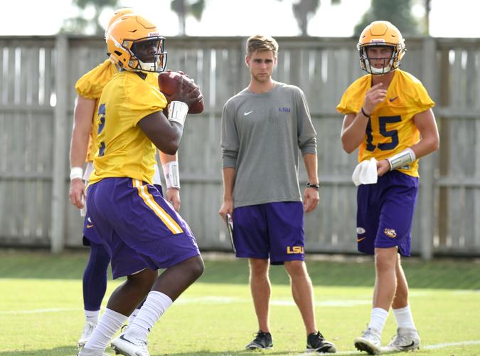 Photos: Danny Etling, Myles Brennan, Lowell Narcisse in action as LSU ...