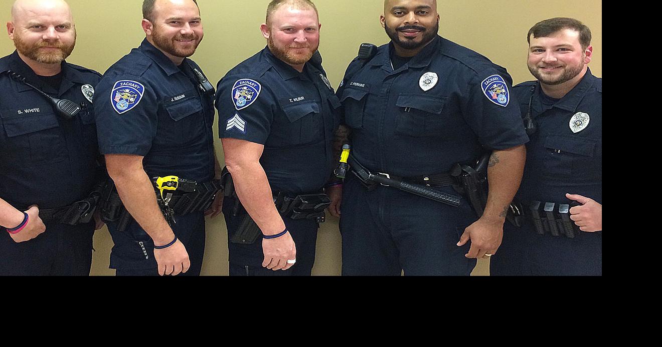 Zachary Police Department participates in No Shave November to help St ...