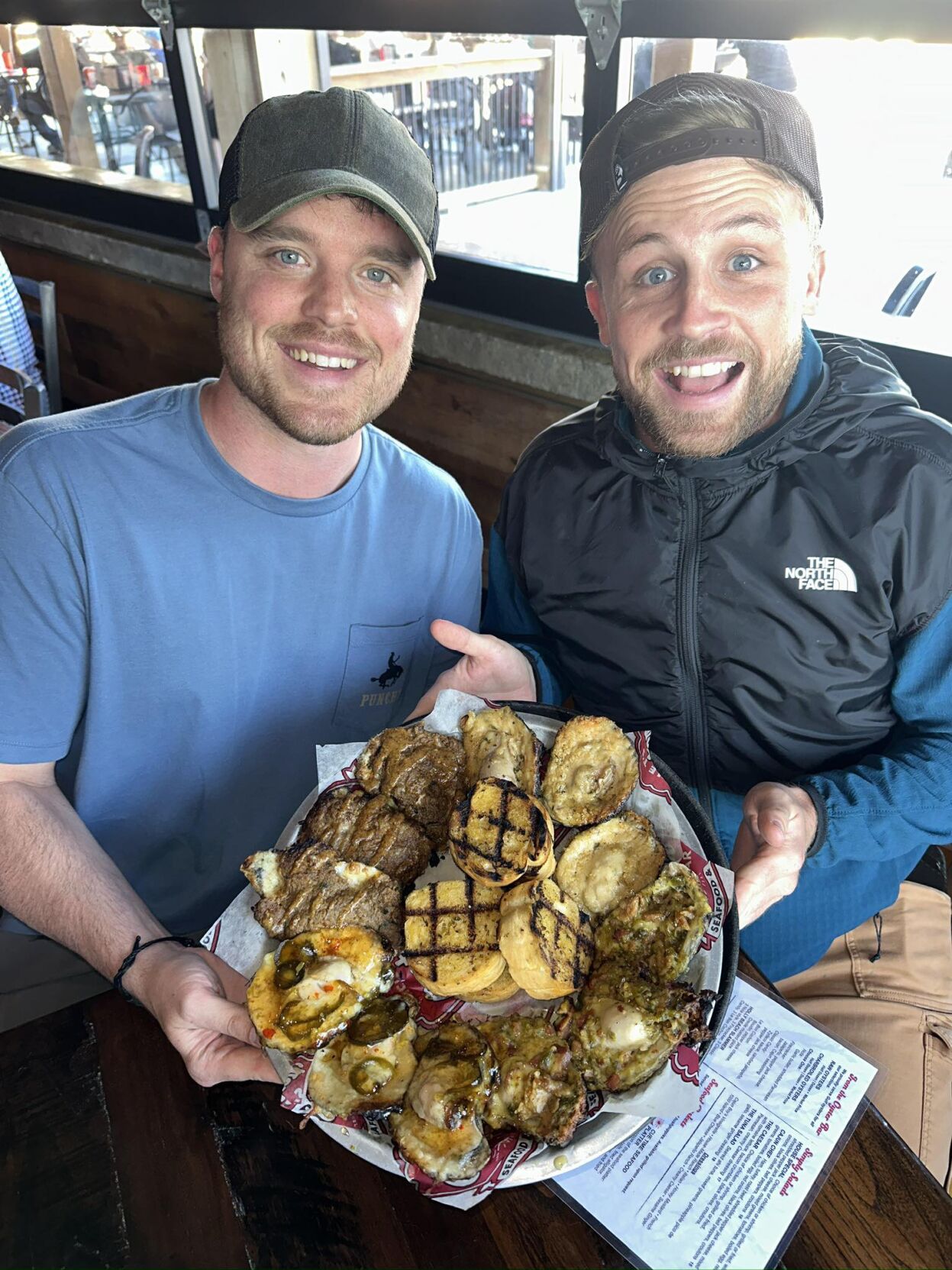 From frog legs to crawfish bloody marys, this British duo found plenty ...