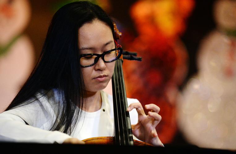 Photos: Composer Eric Genuis performs and speaks at Truman Early ...