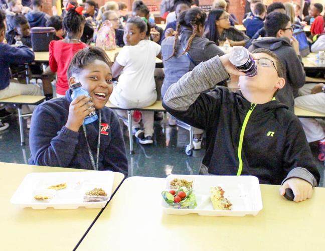 Copper Mill students enjoy cool drinks as reward | Zachary ...