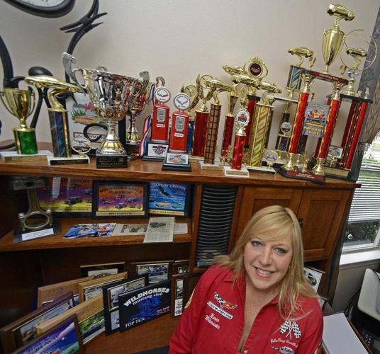 Don’t think Karen Bedell drives her custom Corvette like a little old ...