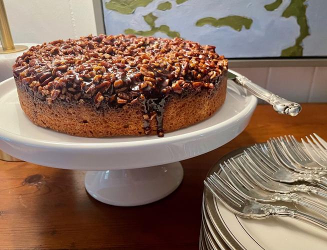 upside down satsuma cake