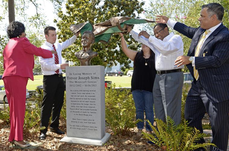 Photos: Trevor Sims, who sparked a community-wide drive to feed Baton ...