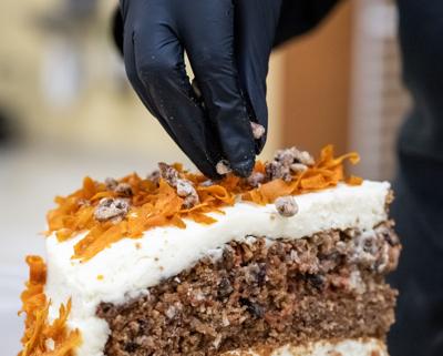 single carrot cake