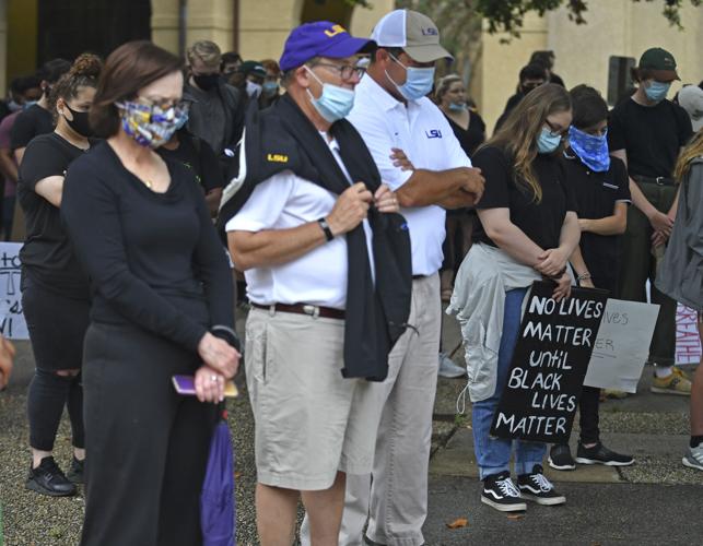 'You matter': Protesters flood LSU quad in demonstration against police ...