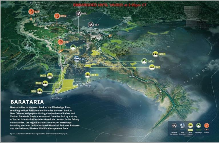 Louisiana's coastal master plan: See the projects | Environment ...
