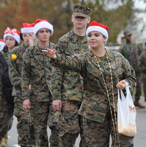 Bands, floats, horses join Santa for Walker Christmas parade ...
