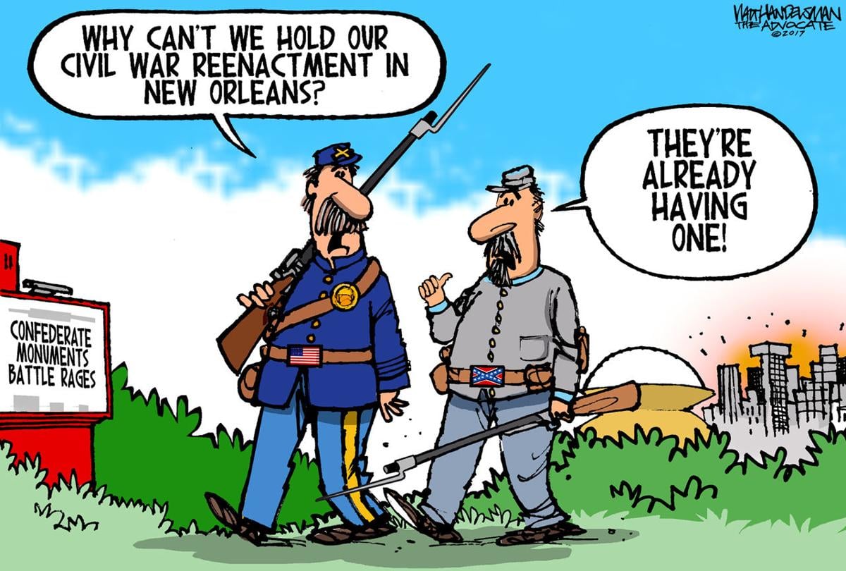 Walt Handelsman: Civil War Reenactment | Opinion | theadvocate.com