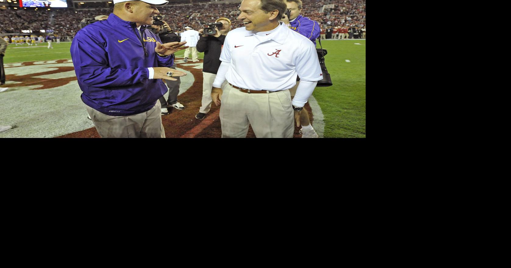Video: Nick Saban on LSU firing Les Miles: How can a championship ...