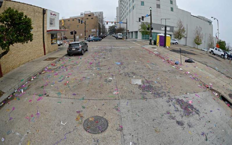 The cleanup begins: City-parish crews, inmates sweep up remains of ...