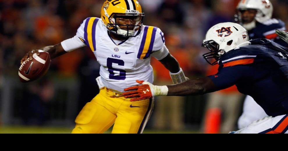 Just like high school? LSU QB Brandon Harris meets the team Saturday ...