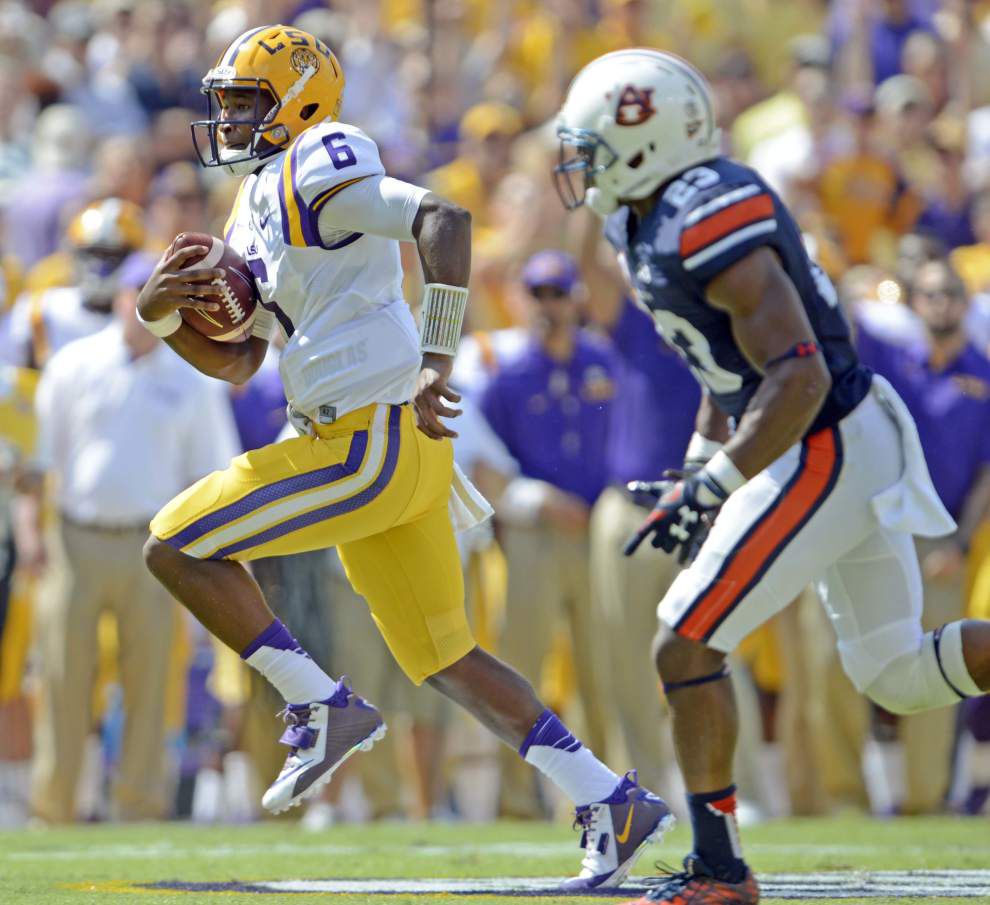 A game manager and running threat, LSU QB Brandon Harris doing more ...
