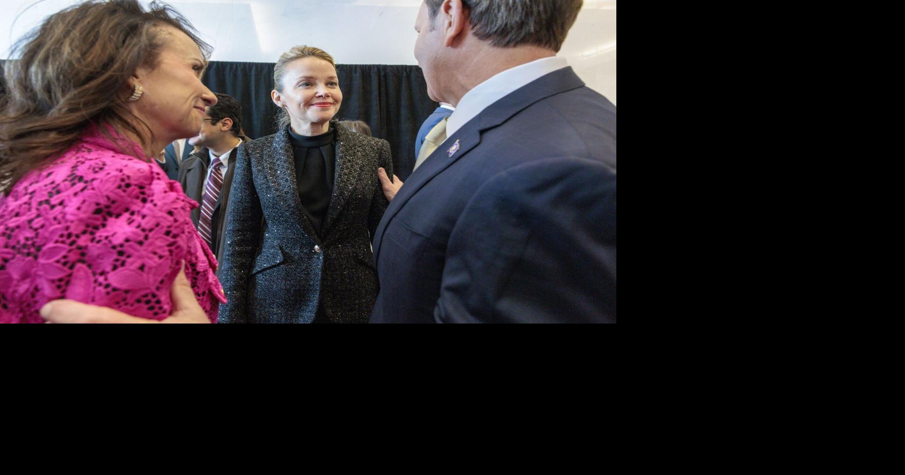 Helena Moreno meets Donald Trump at Washington Mardi Gras | News ...