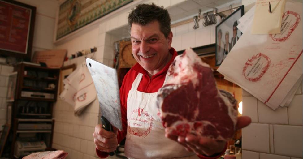 Italy's famed butcher Dario Cecchini comes to town; a local apprentice ...