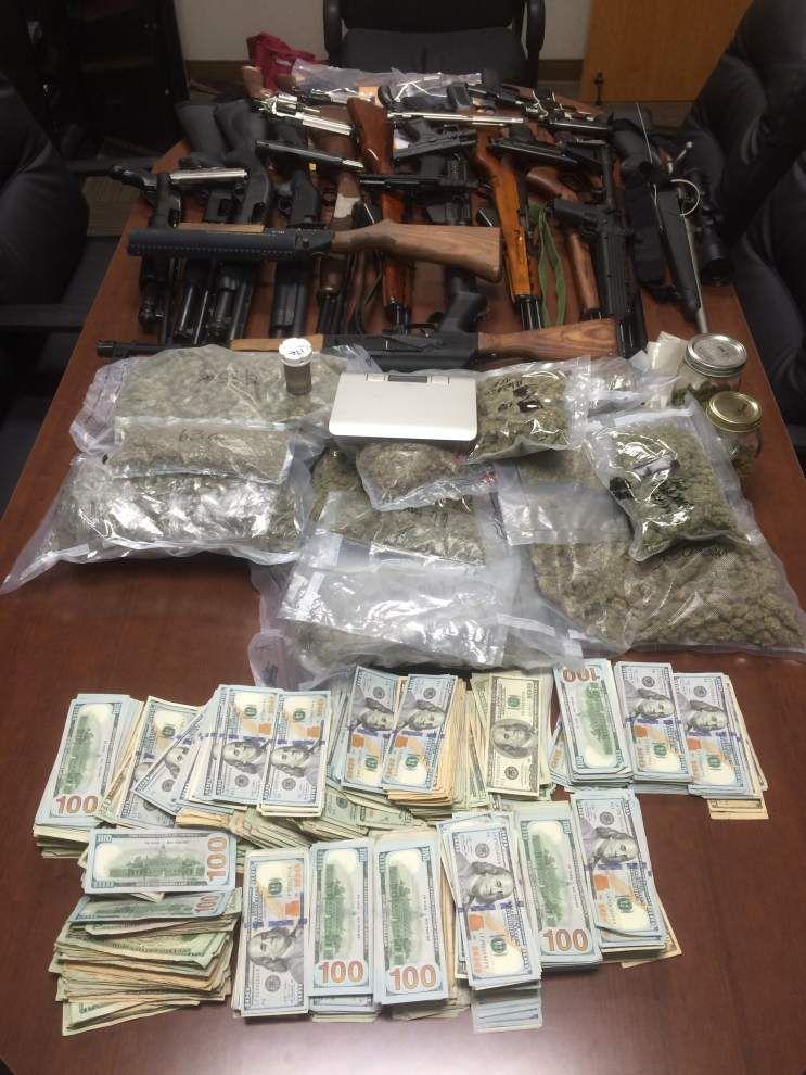 Baton Rouge drug bust results in 11 arrests; weapons, cash, narcotics ...