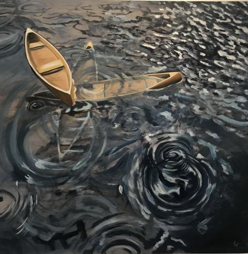 Beth Welch's "Embarking Home" exhibit runs through Aug. 3 at the Arts ...